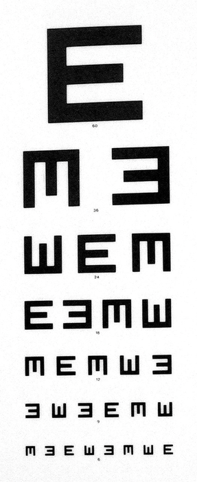 OmniPrax - OBOUSTRANNÉ OPTOTYPY